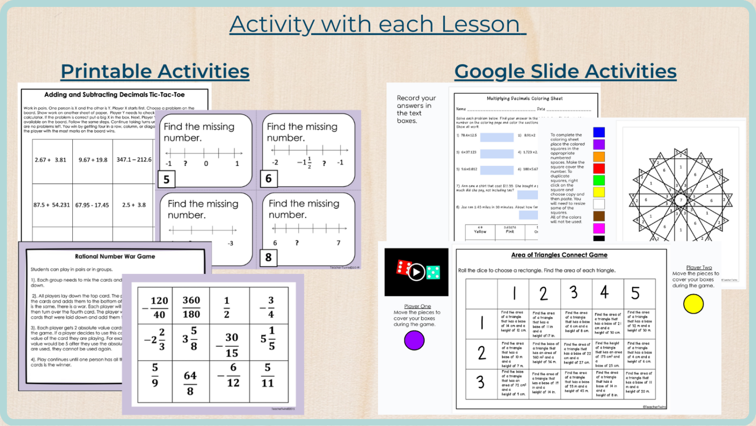 Save Time! No-Prep 6th Grade Math Units and Lessons - Teacher Twins